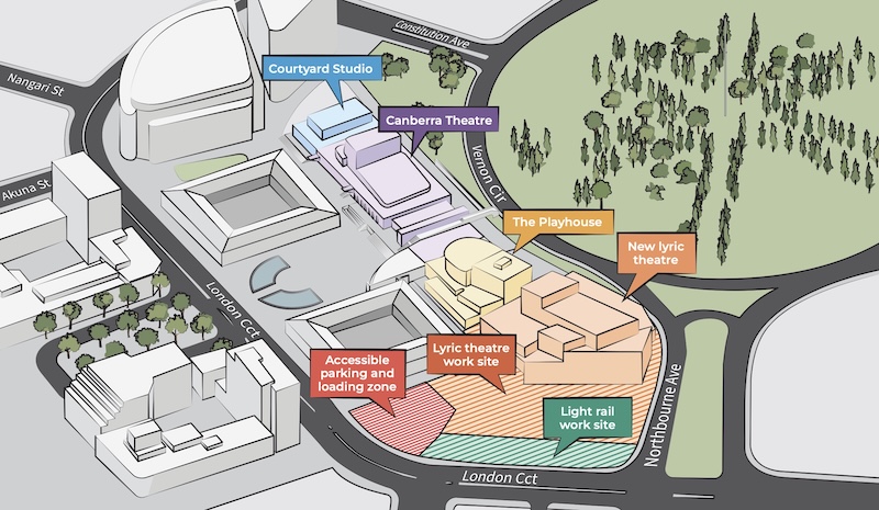 New lyric theatre - Built for CBR