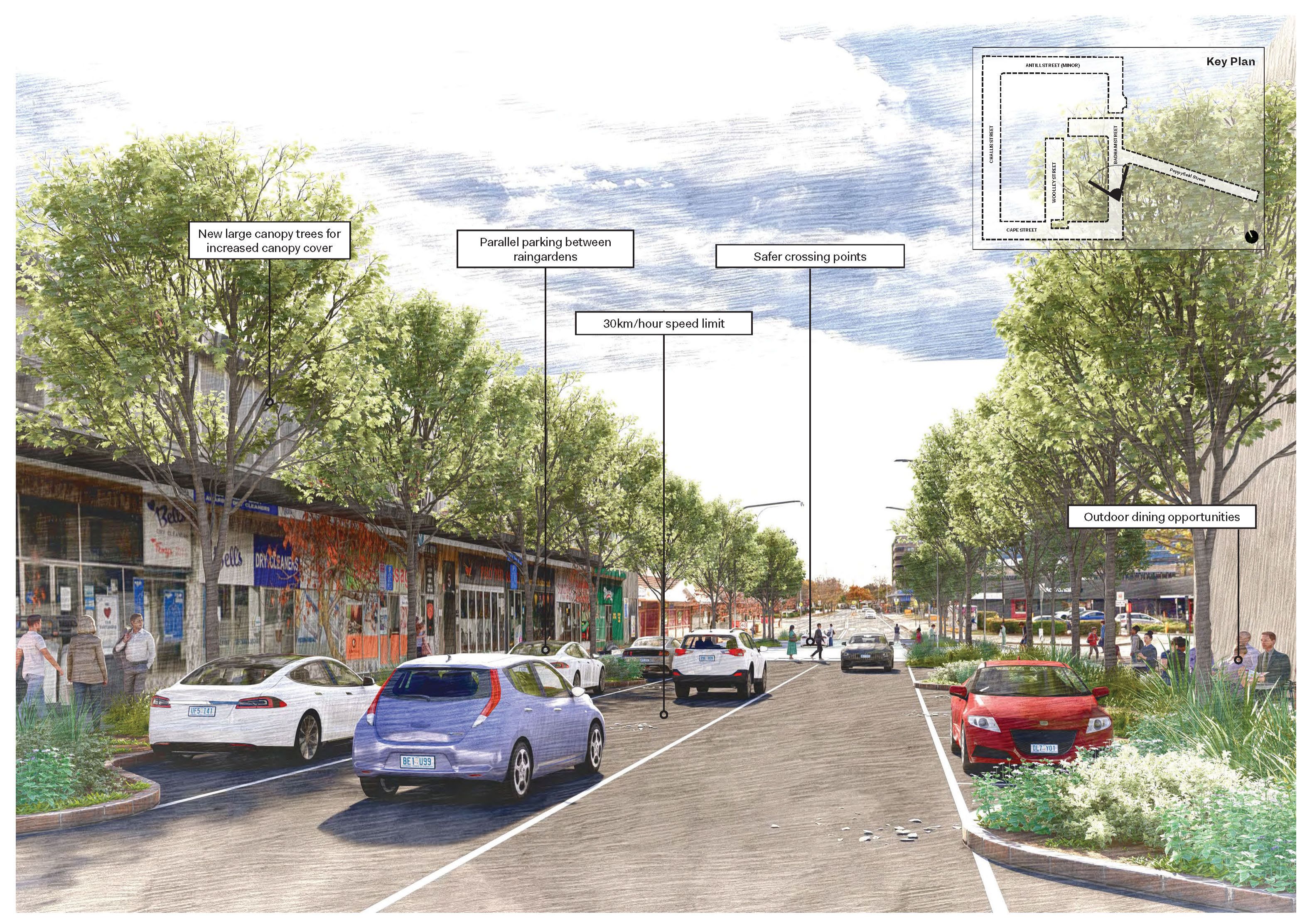 Shaping a greener, safer and more connected Dickson: Streetscapes ...